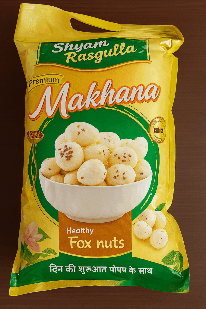Organic Premium Makhana (Fox Nuts / Lotus Seeds) - Desi Food4u